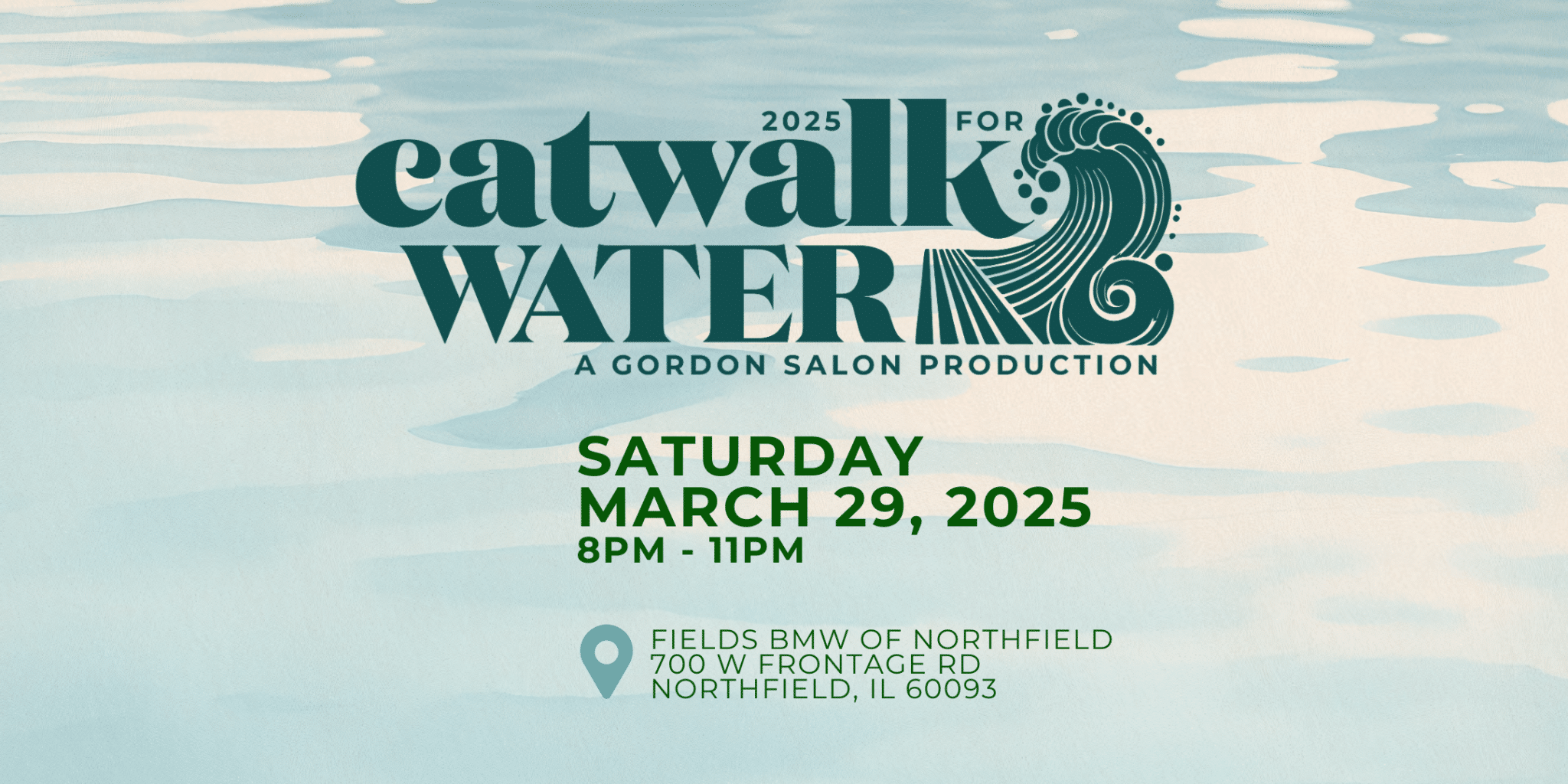 Catwalk for Water 2025 | Gordon Aveda Salons